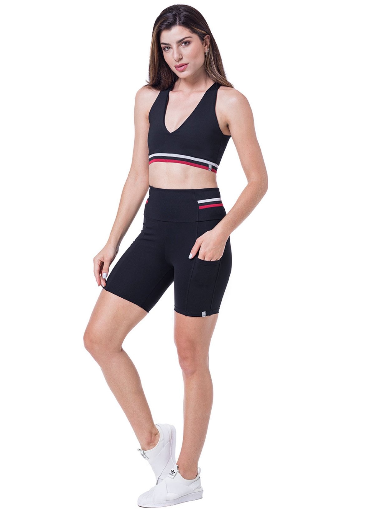 SHORT GO! PRETO - FITLI