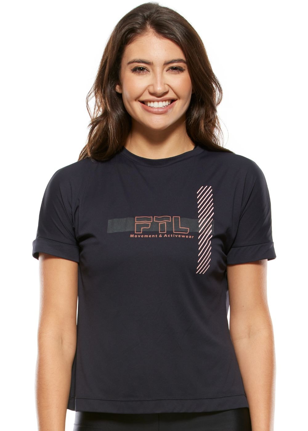 T-SHIRT SENSATION PRETA - FITLI