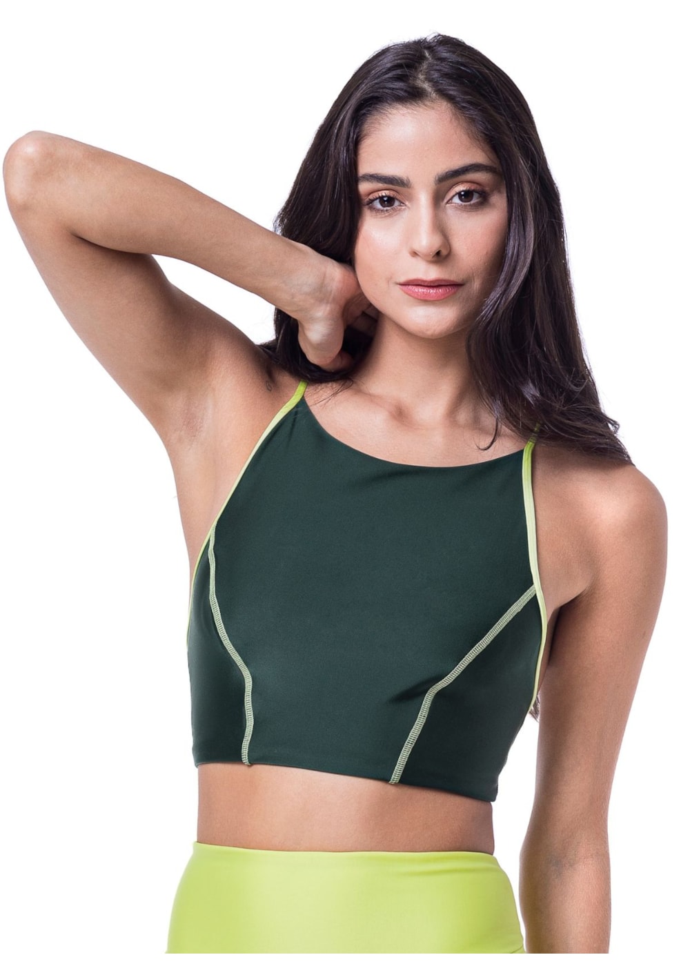 TOP TOGETHER VERDE ESCURO - FITLI